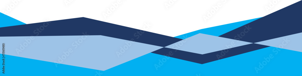 Triple tone blue line on white background design for business ...