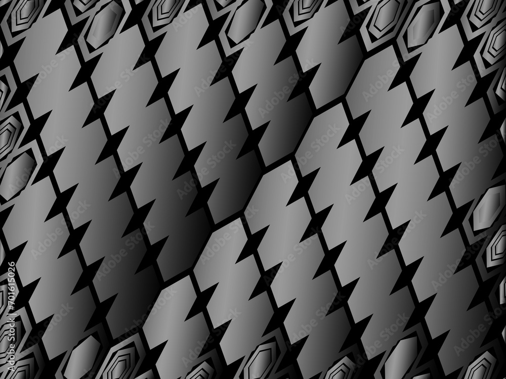 Hexagon pattern black metal texture steel background. Perforated metal ...