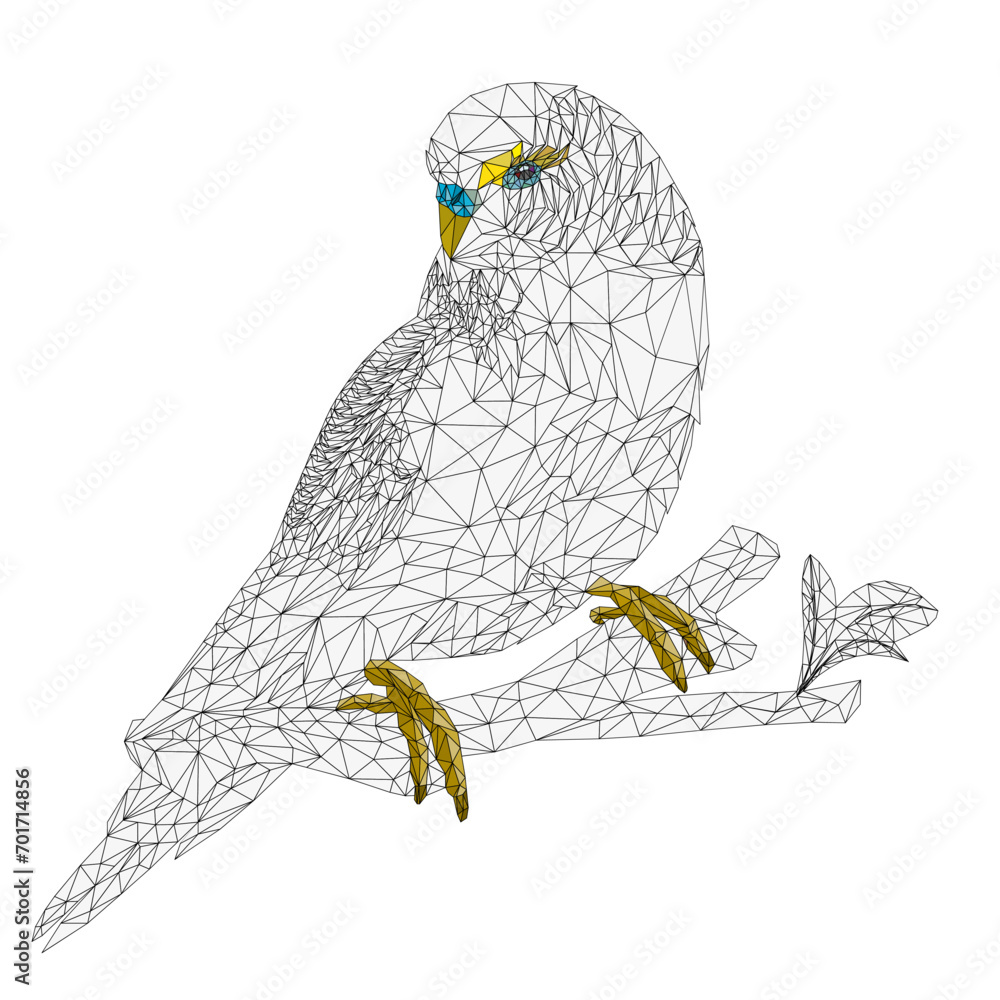 Green parakeet Budgerigar, home pet , pet parakeet or budgie or shell ...