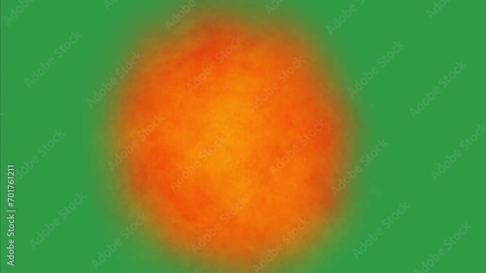 Link ×Title: Realistic burning sun solar surface with flares on green ...