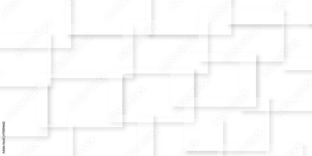 White blocks 2d transparent 3d drop shadow vector smooth surface layers ...