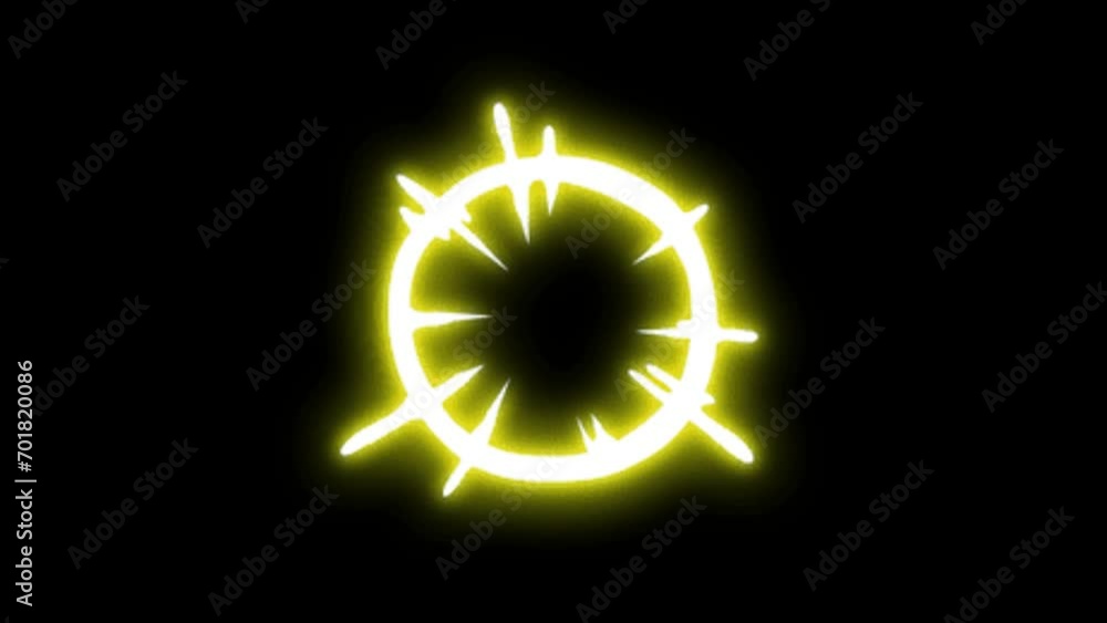 4k cartoon energy elements pack. Flash fx hand drawn electric sparks with alpha layer. 2D ...