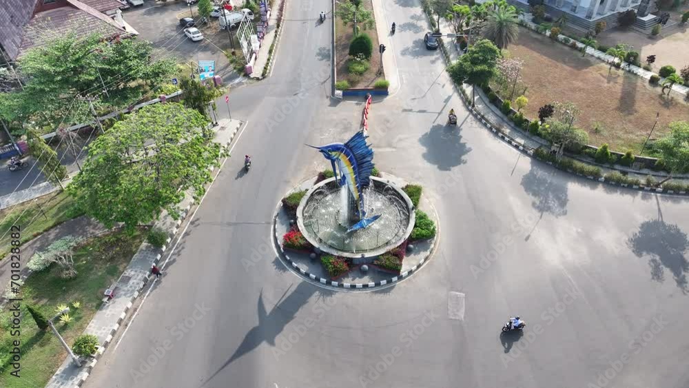 This drone video footage captures the beauty of Tugu Marlin in ...