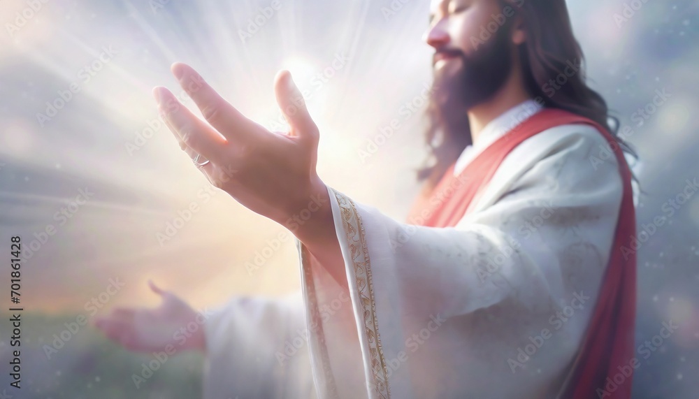 Depiction of Jesus Christ - Jesus Christ Ressurection and Blessing to ...