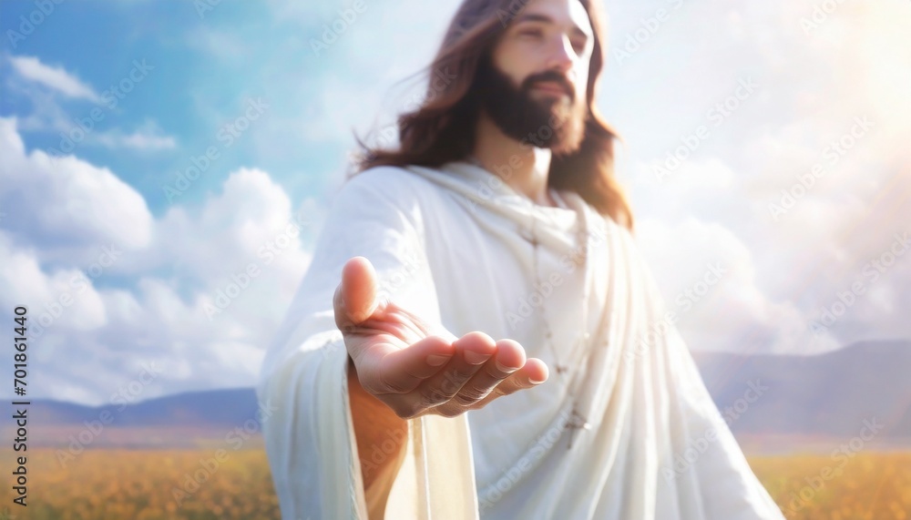 Depiction of Jesus Christ - Jesus Christ Ressurection and Blessing to ...