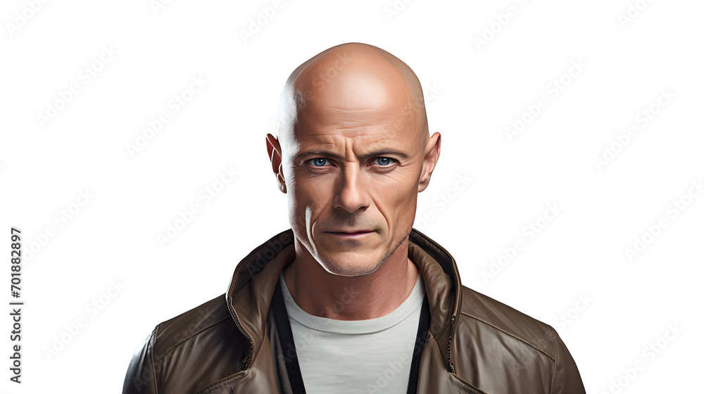 Bald Man PNG, Transparent background bald man, Hairless person graphic ...