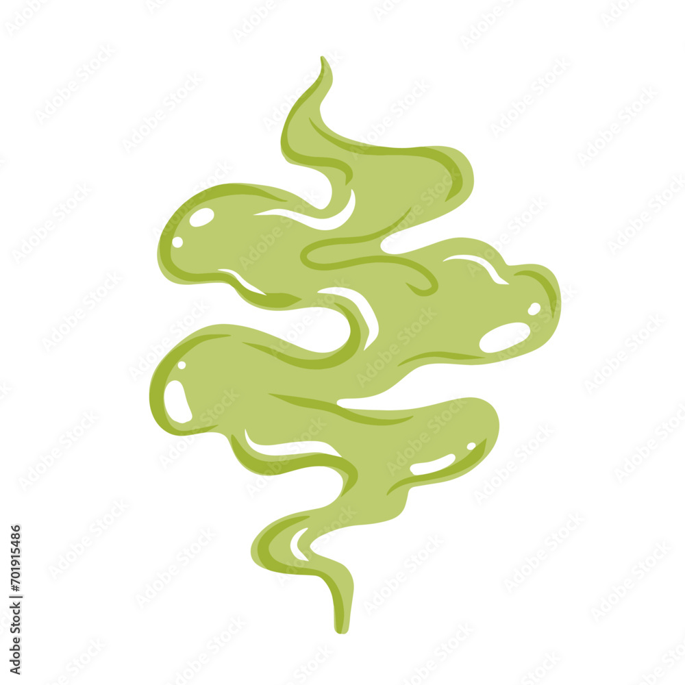 Fart and smell gas. Stinky cloud effect. Toxic cartoon breath. Scent ...