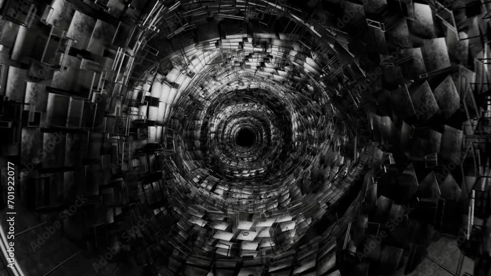 Vidéo Stock Camera movement in a pipe. Seamless camera movement in a ... Vidéo Stock Camera movement in a pipe. Seamless camera movement in a ...