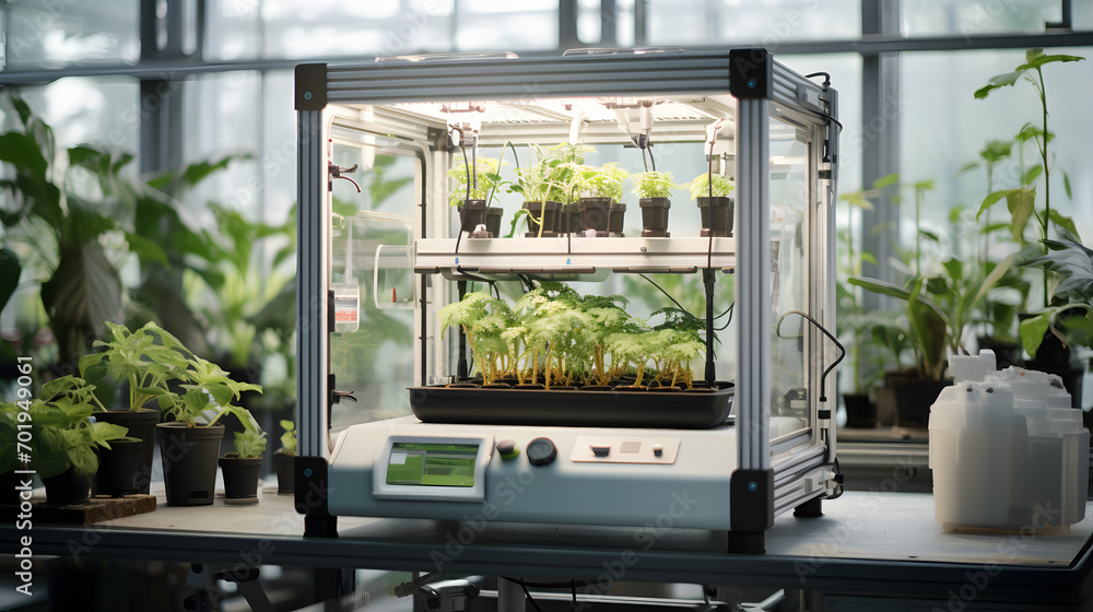 Smart greenhouse with automated systems for temperature humidity and ...