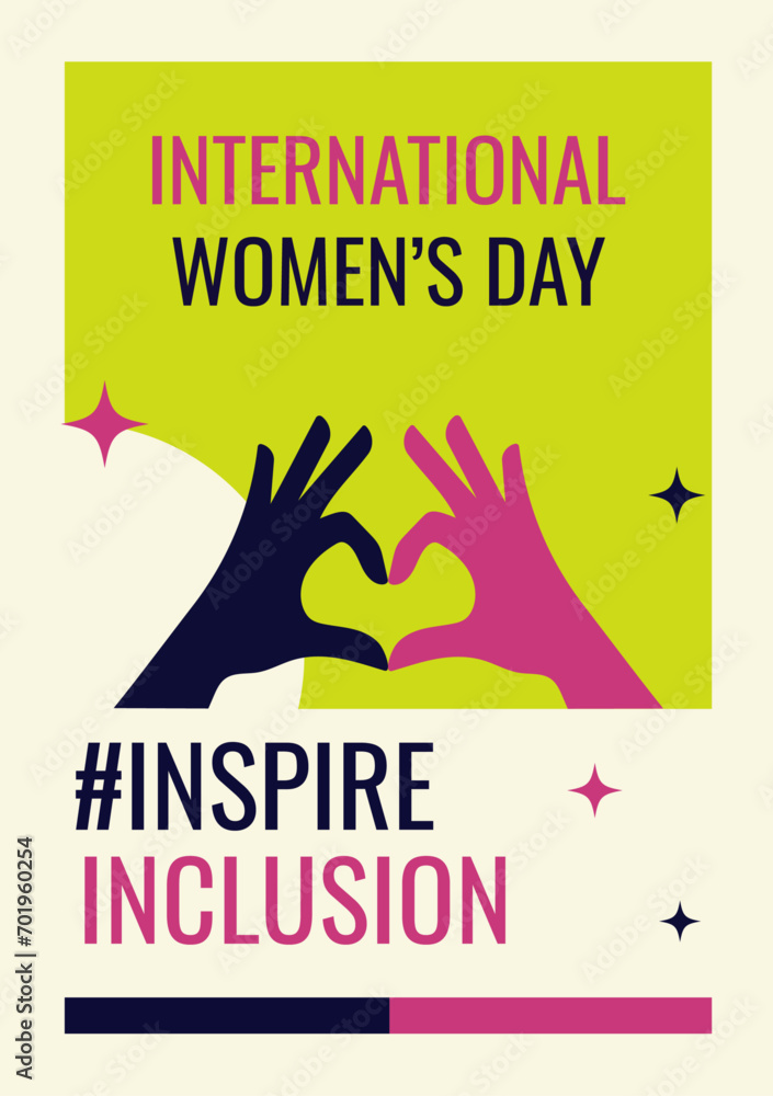 Fototapeta International Women's Day 2024 campaign #InspireInclusion ...
