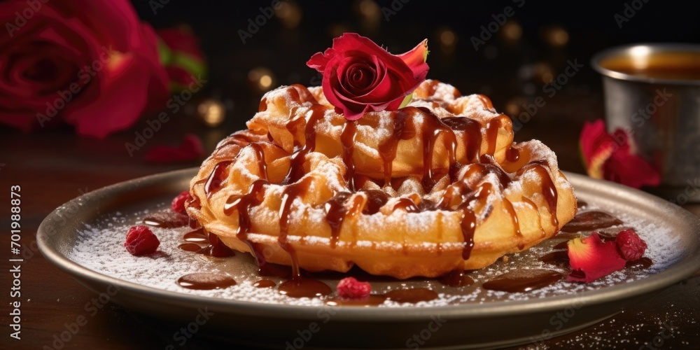 Indulge your taste buds with an exotic twist on the classic funnel cake ...