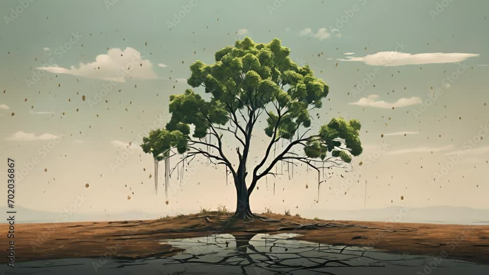 A once vibrant individual spirals into a cycle of destructive behaviors ...