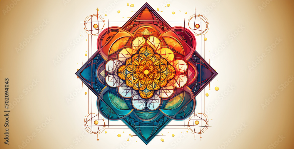 logo of squares apart from each other but connect, illustration of an ...