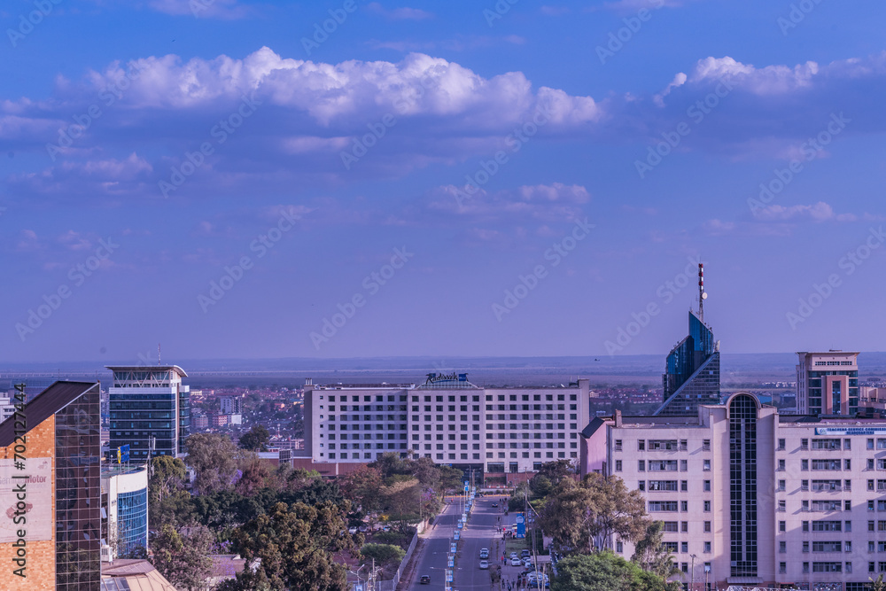Nairobi City County Kenya's Capital Sunset Sunrise Sundowner Golden ...