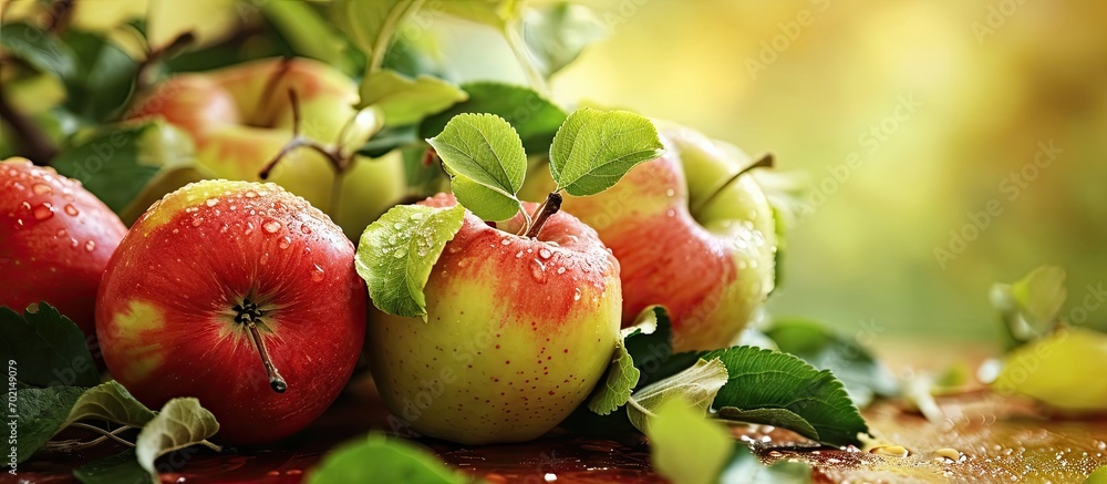 apple domesticated tree and fruit of the rose family Rosaceae one of ...