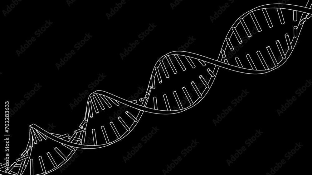 Black and white DNA helix graphical user interface element for ...