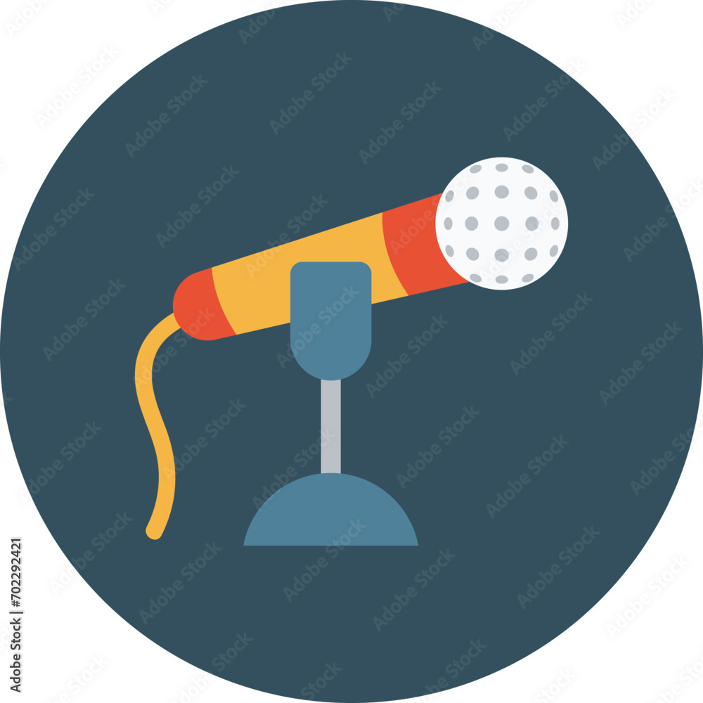 Vetor de microphone and icon. multimedia icon vector png. media icon ...