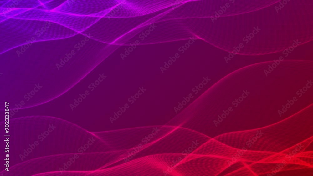 Red purple abstract background with moving grid. Animation of abstract ...