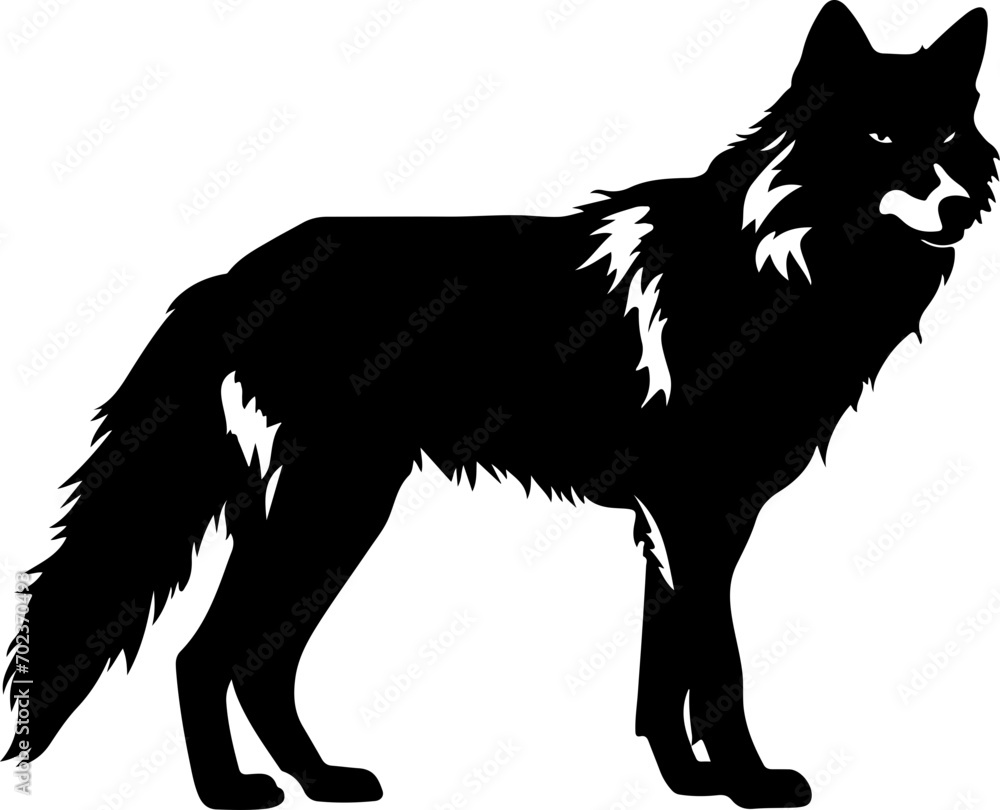 Vetor do Stock: Wolf Silhouette SVG, Wolf SVG, Wolf Pack SVG, Great ...
