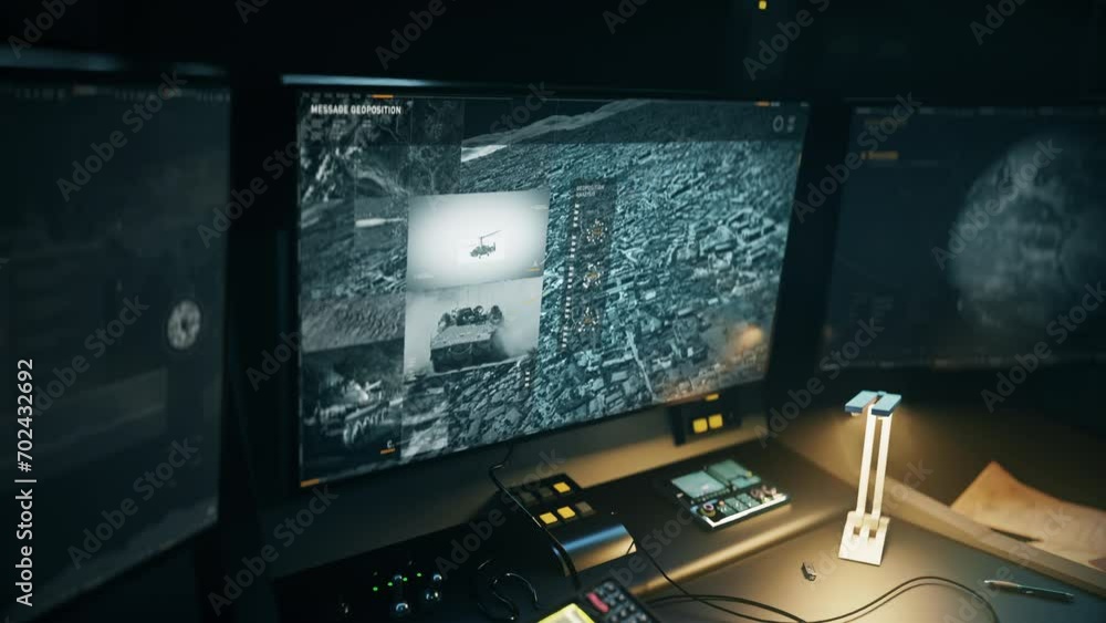 Innovative Military Satellite Tech For Enemy Army Tracking Analyzing ...