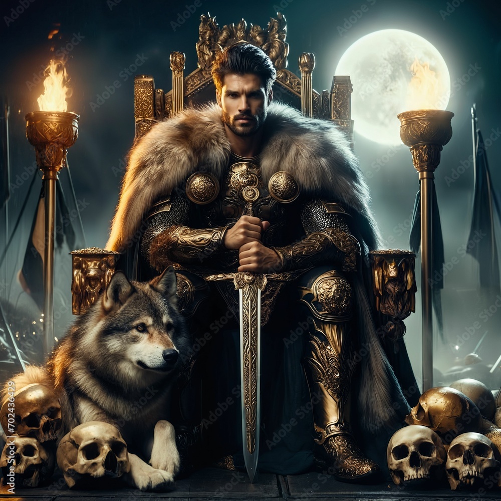 Ares Greek god of war and courage on his throne. Son of Zeus and Hera ...