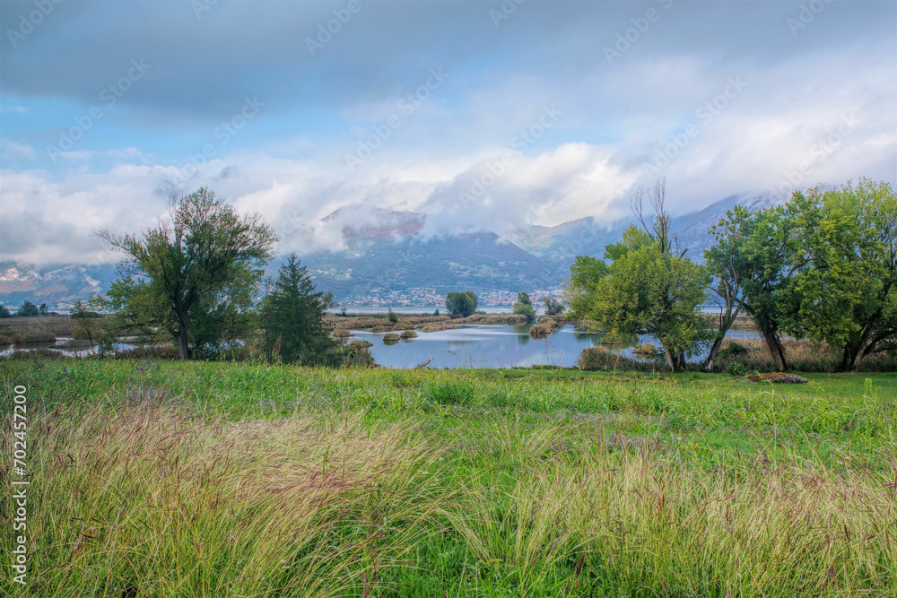 Torbiere del Sebino, Sumpfland Naturschutzgebiet am Iseosee - wetland ...