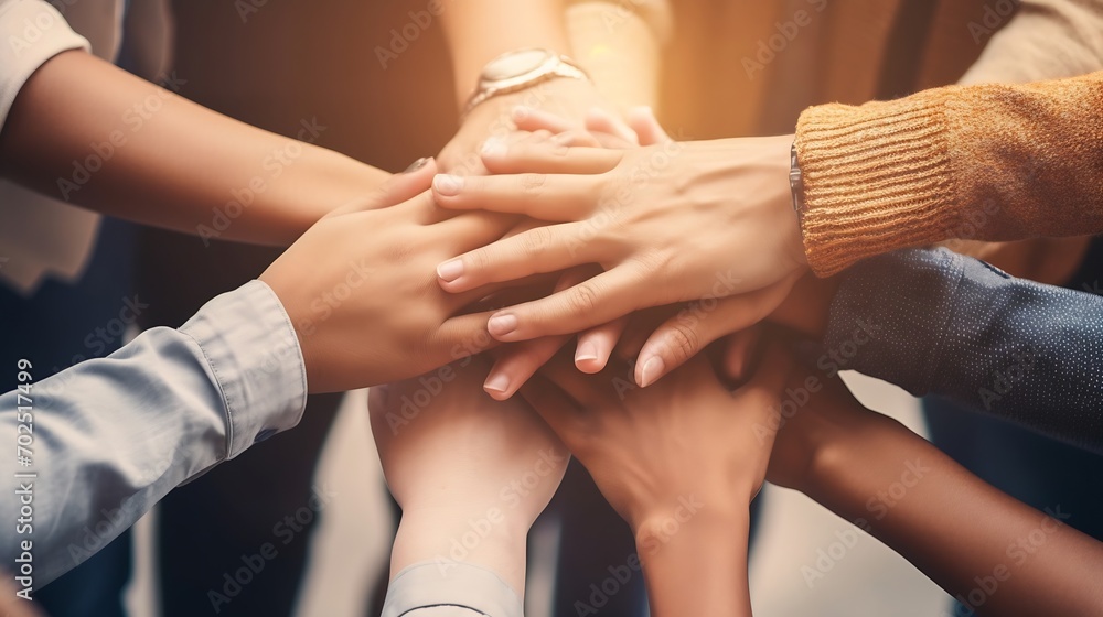 Panoramic Teamwork,empathy,partnership and Social connection in ...