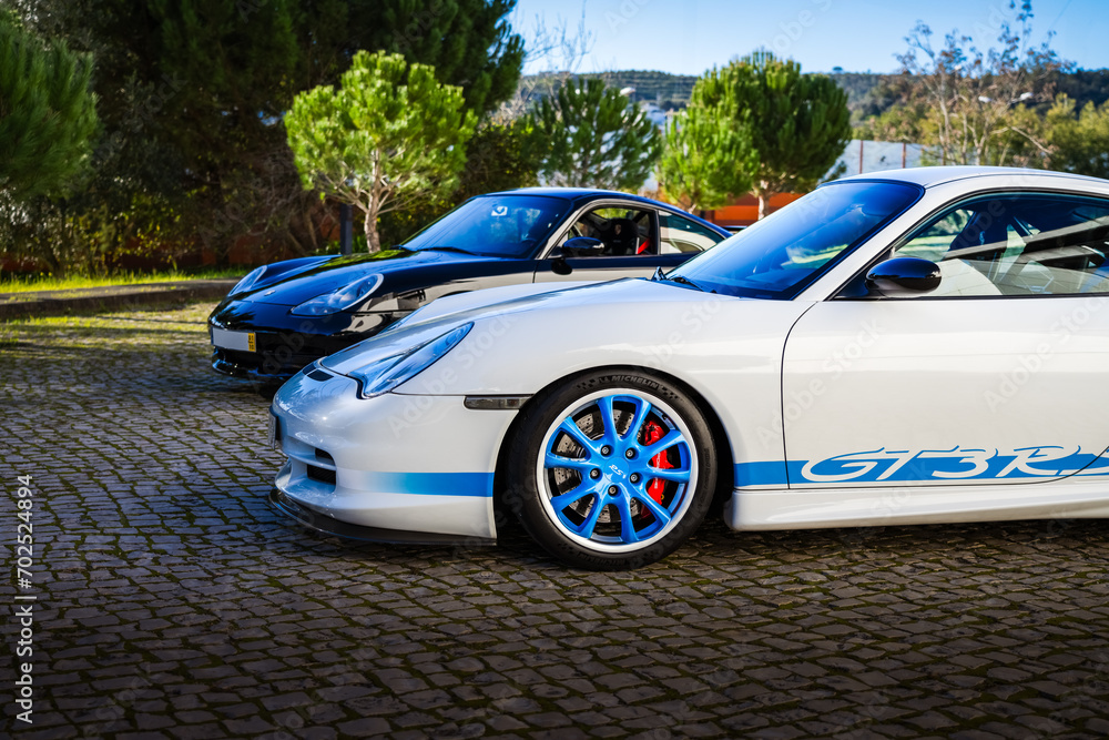 Porsche GT3RS and Porsche GT3 Clubsport Stock Photo | Adobe Stock