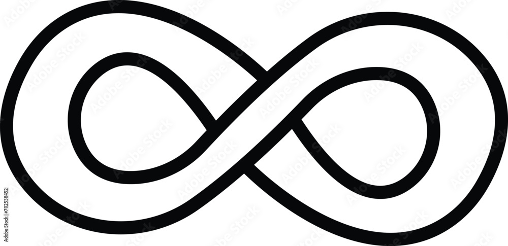 Infinity icon . eternity, infinite, endless, loop symbols. Unlimited ...