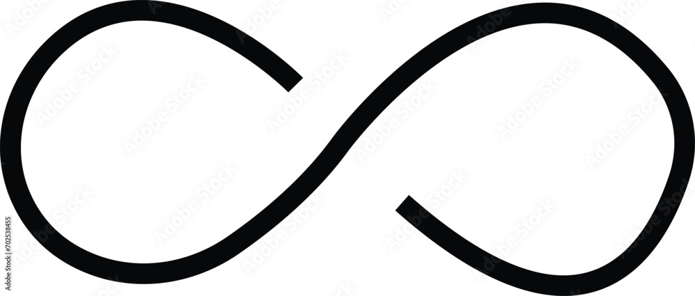 Infinity icon . eternity, infinite, endless, loop symbols. Unlimited ...