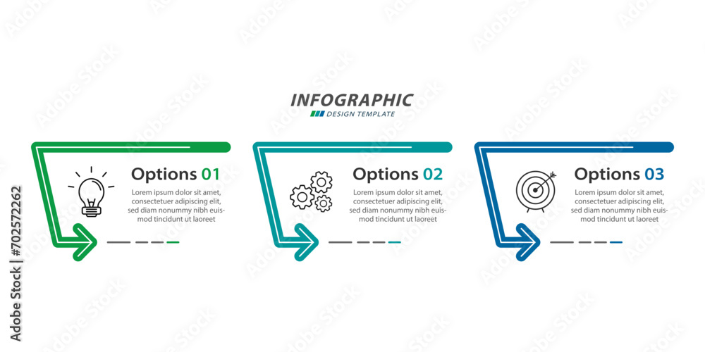 Timeline Creator infographic template. 3 Step timeline journey ...