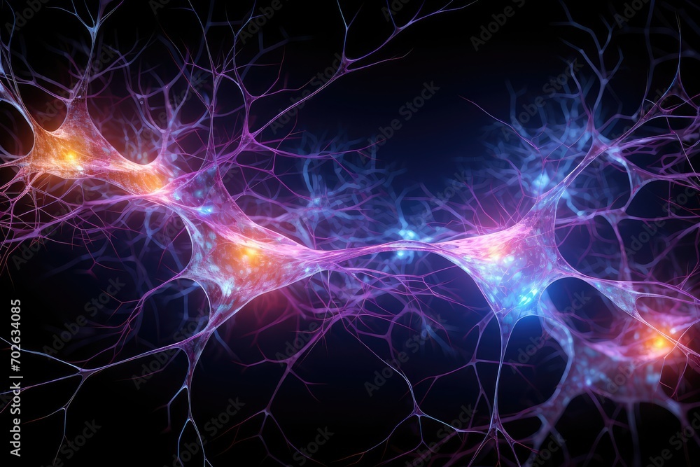 Neuronal learning, 3d neurons forge new connections, strengthening the ...