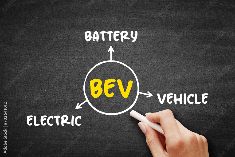 BEV Battery Electric Vehicle - type of electric vehicle that ...