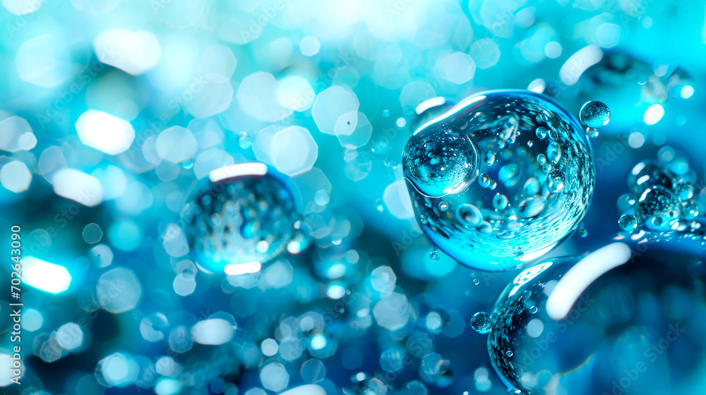 Macro bubble,Macro close up of soap bubbles look like scienctific image ...