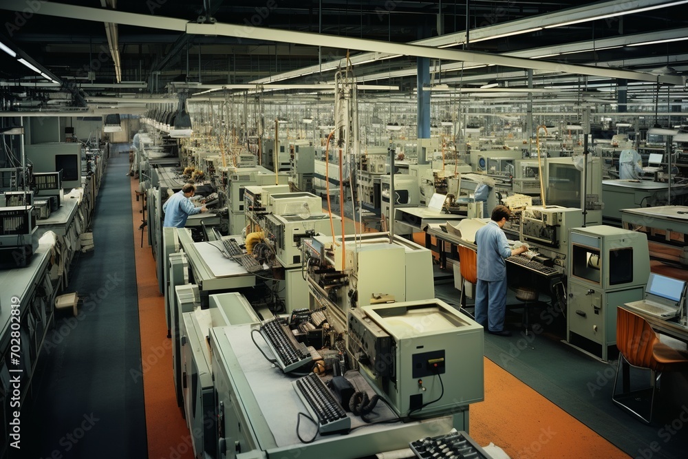 This image encapsulates the Third Industrial Revolution, highlighting ...