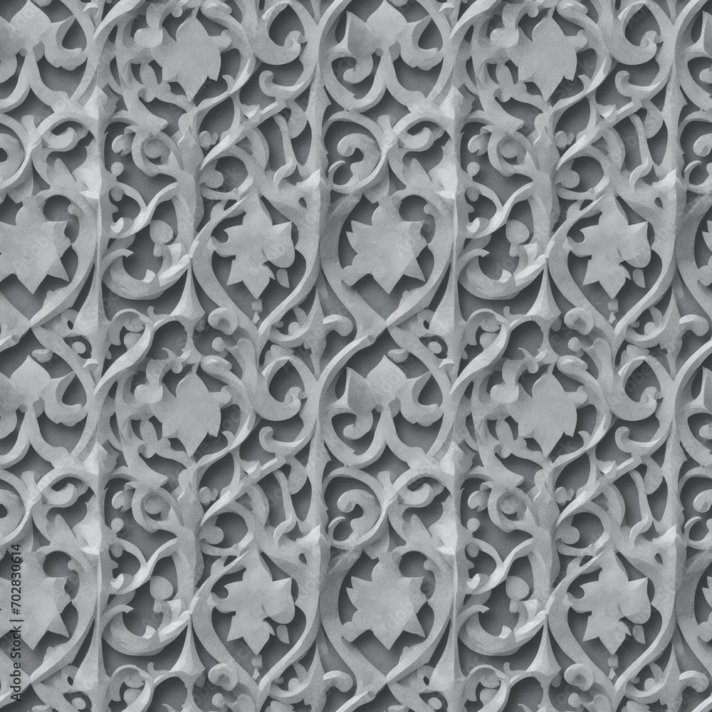 Seamless Gothic Wall Texture - Generative ai, üretken yapay zeka Stock ...