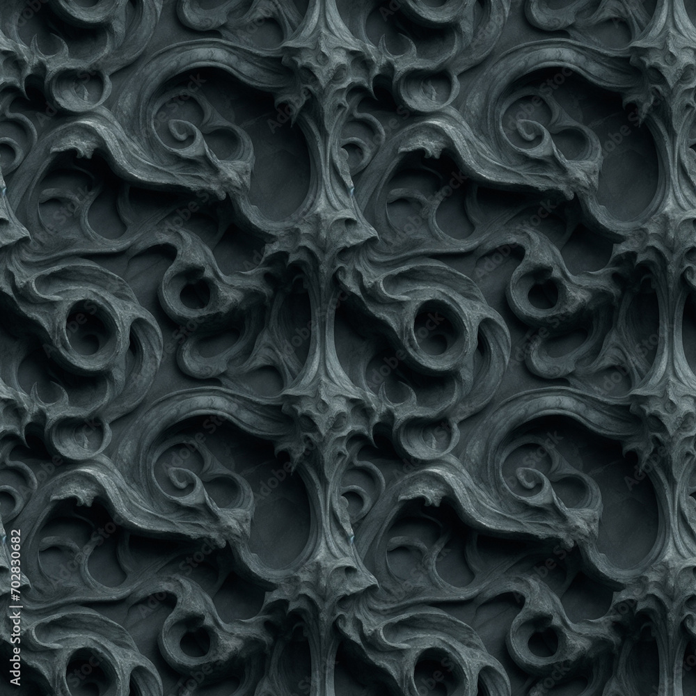 Seamless Gothic Wall Texture - Generative ai, üretken yapay zeka ...
