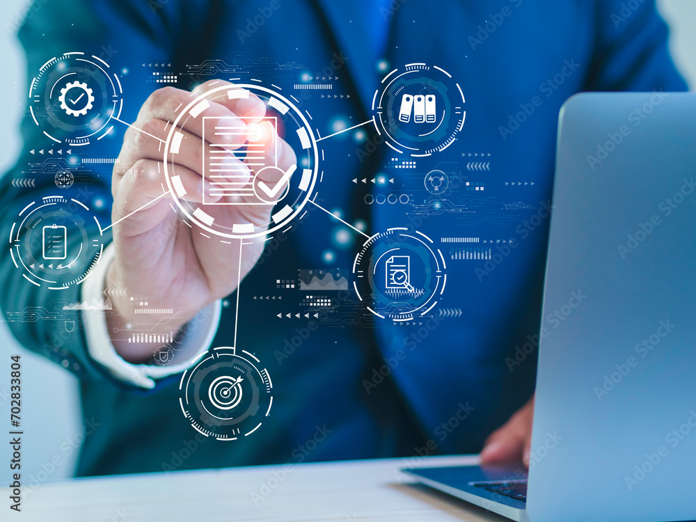 Concepts of quality inspection and evaluation and business document ...