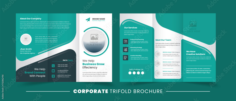 Executive Class Brochure - Sleek Corporate Marketing Design | Simple ...