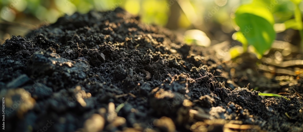 Using humic acid derived from humus as an organic fertilizer, high in ...