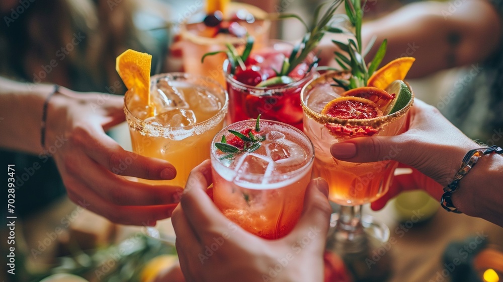 glass of champagne with ice, Craft an enticing image of celebratory ...