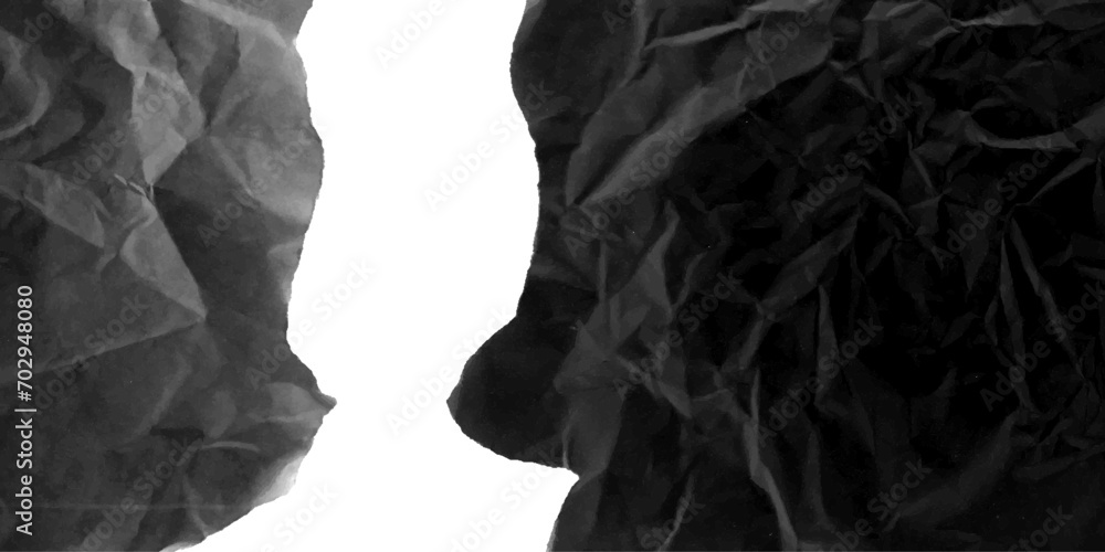 folded paper, distressed paper waste paper torn up paper texture on ...