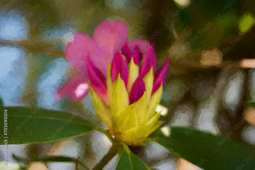 Rhododendron are insect pollinated and produce large amounts of sugar ...