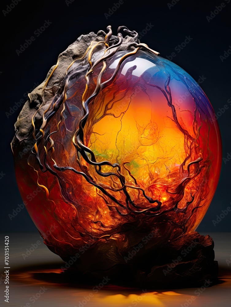 Glassblowing Art Wall Art: Exploring the Molten Beauty of Unique Glass ...