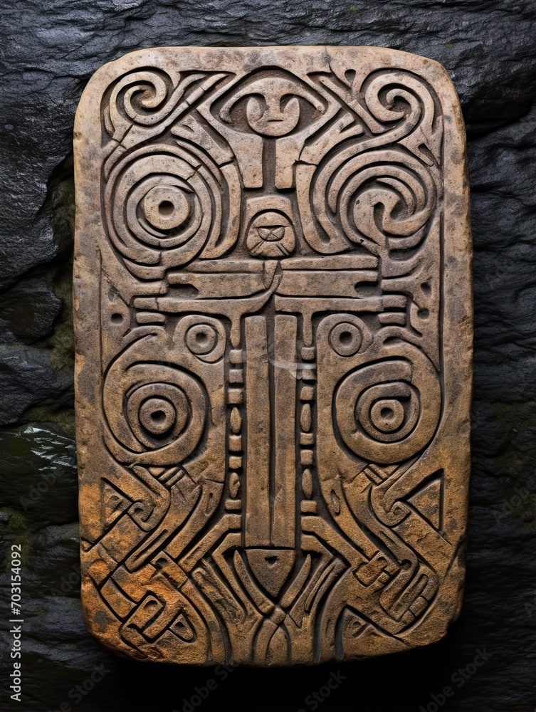 Runes and Symbols: Mystical Meanings of Ancient Glyphs Stock ...