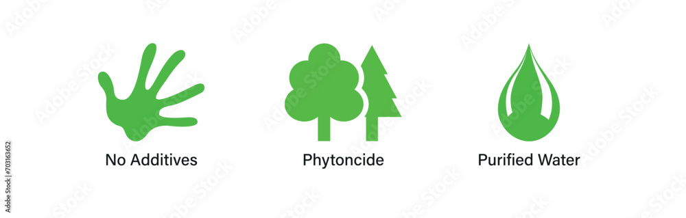 phytoncide, forest, nature, rest, cypress, scent, icon, icons. eps, png ...