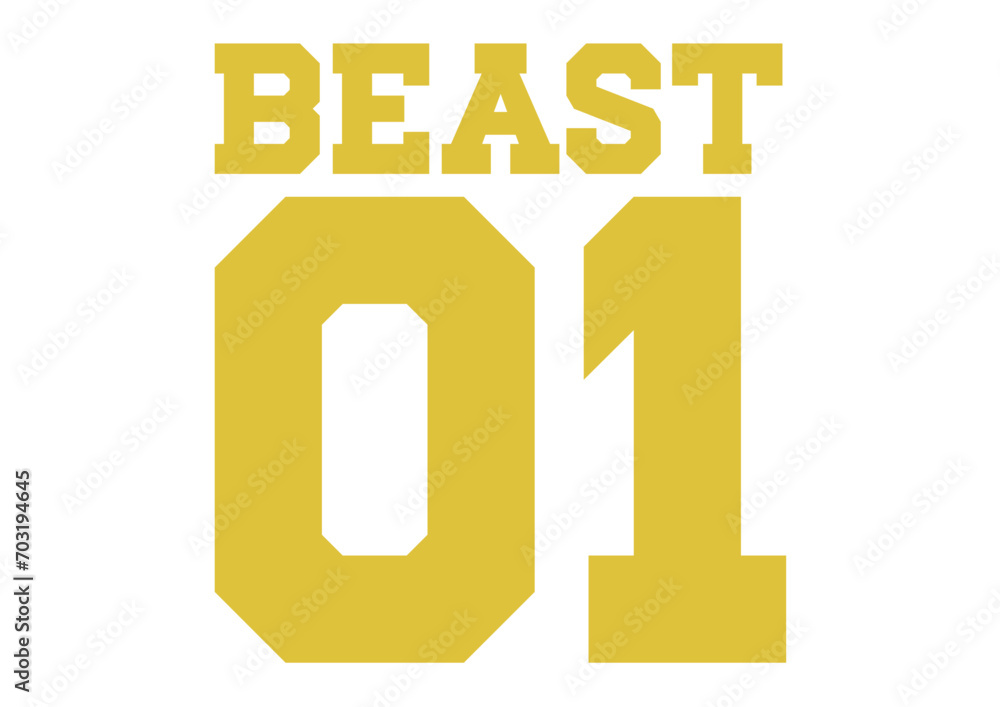 Beast 01 sport collage love digital files, svg, png, ai, pdf, ready for ...