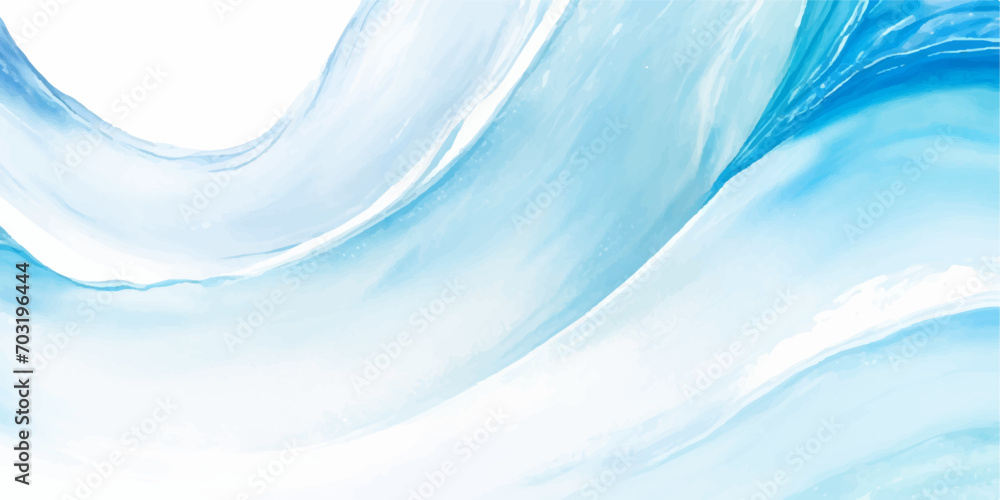 abstract soft blue and white abstract water color ocean wave texture ...