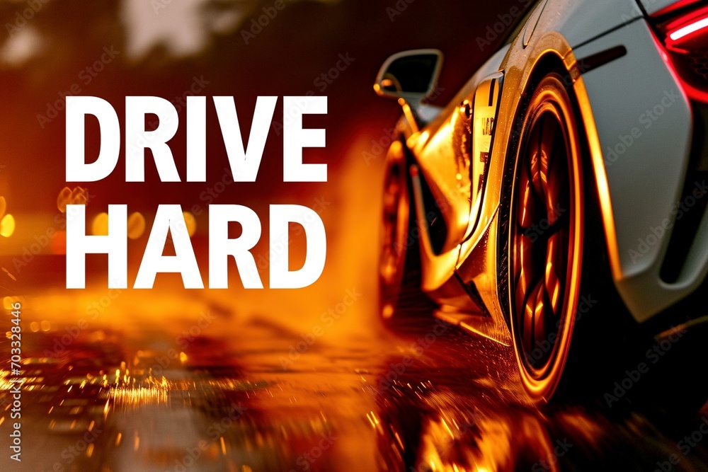 Ignite your senses with a futuristic supercar featuring mesmerizing ...