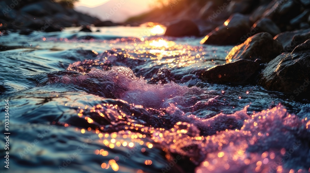 Discover the Enigmatic Beauty of the Purple River. A Unique Waterway ...